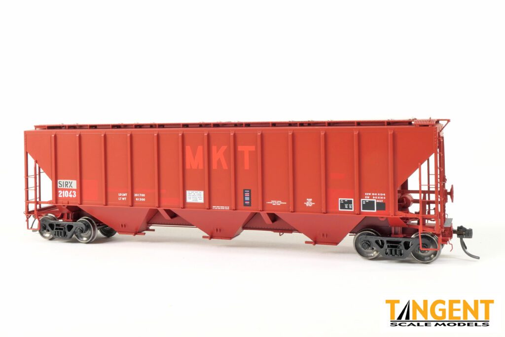 SOLD OUT: SIRX "Ex-MKT" 1994+ PS4427 "High Side" Covered Hopper - Tangent Scale Models