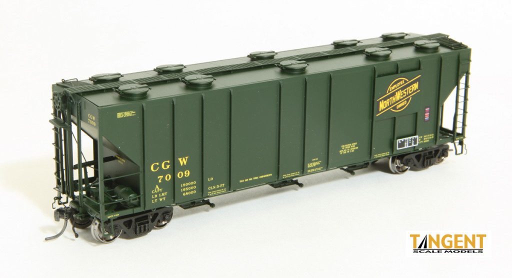 SOLD OUT: CGW "CNW 1977 Clinton Repaint" - Tangent Scale Models
