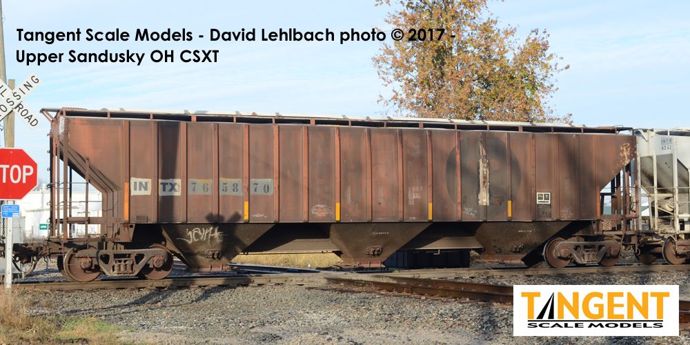 Pullman-Standard PS-2CD 4750 Covered Hopper | Tangent Scale Models