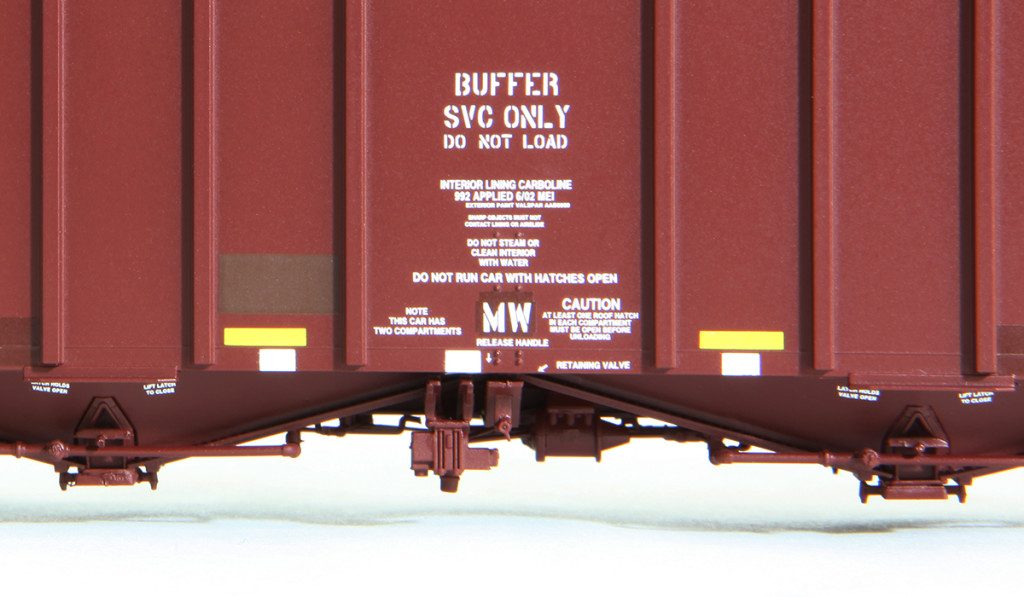 SOLD OUT: BNSF "Buffer Car" #1 GATC 4180 Airslide - Tangent Scale Models