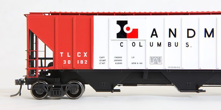 SOLD OUT: TLCX "Landmark Columbus OH" PS4740 Covered Hopper - Tangent ...
