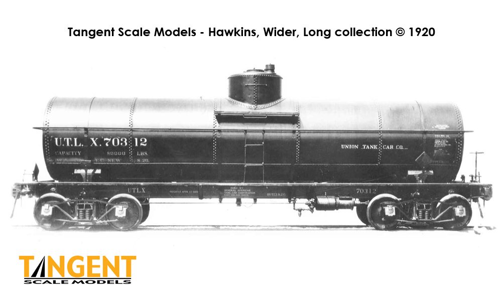 General American 8,000 Gallon 1917-Design Radial Course Tank Car ...