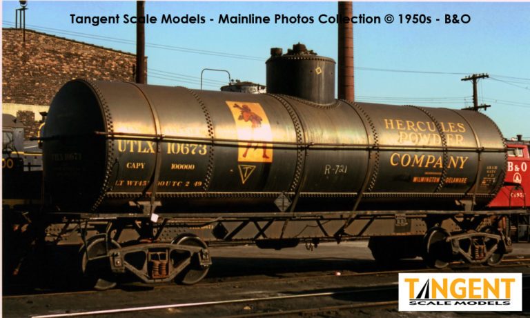 SOLD OUT: UTLX "Hercules Powder" 1949+ GA 1917-design 10000 Gal. Tank ...