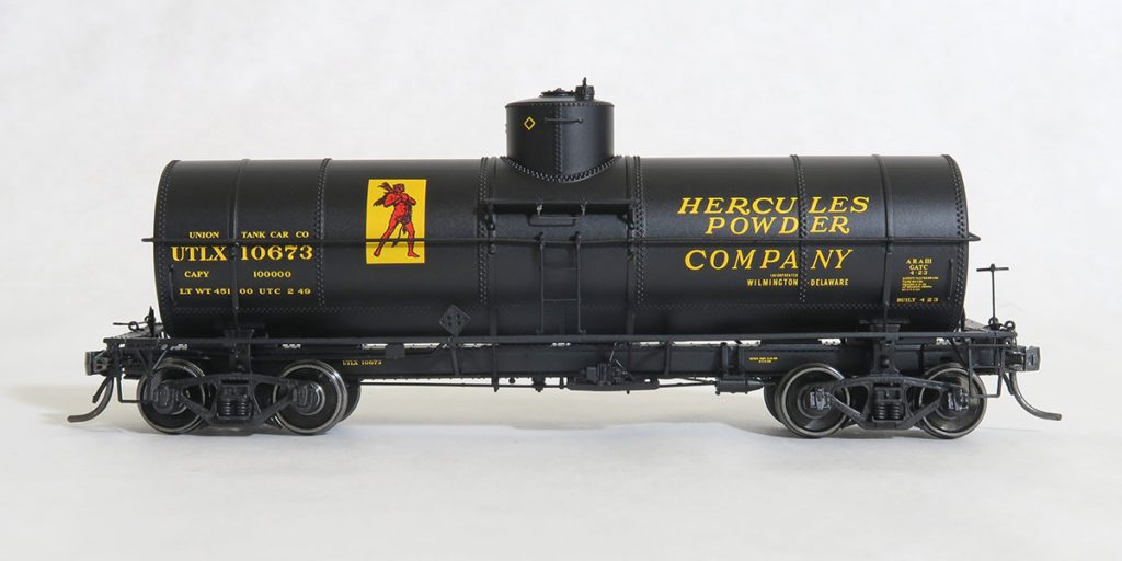 SOLD OUT: UTLX "Hercules Powder" 1949+ GA 1917-design 10000 Gal. Tank ...