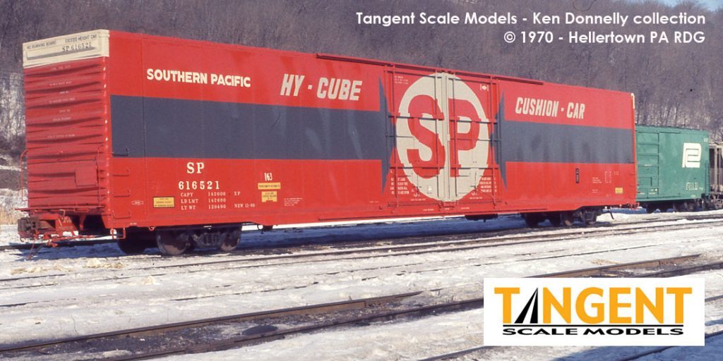 SOLD OUT: SP "Original 1969" Greenville 86' Double Plug Door Box Car - Tangent Scale Models