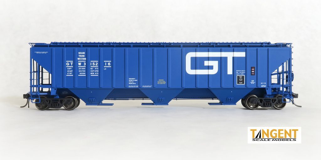 SOLD OUT: Grand Trunk Western (GTW) “Original Blue 1972” PS4750 Covered ...