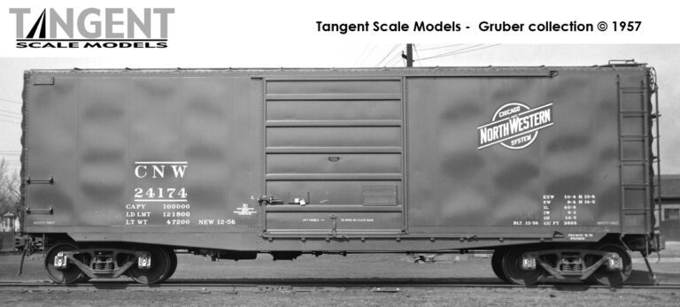 SOLD OUT: Chicago and North Western (C&NW) "Original 12-56" 40′ PS-1 9 ...