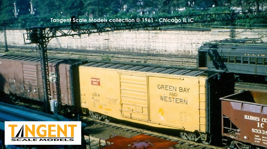 SOLD OUT: Green Bay and Western (GB&W) "Original 6-59" 40′ PS-1 9' Door ...