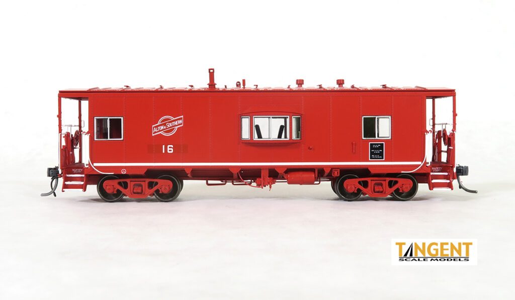 SOLD OUT: Alton & Southern (ALS) "Red Repaint 1981+" - Tangent Scale Models