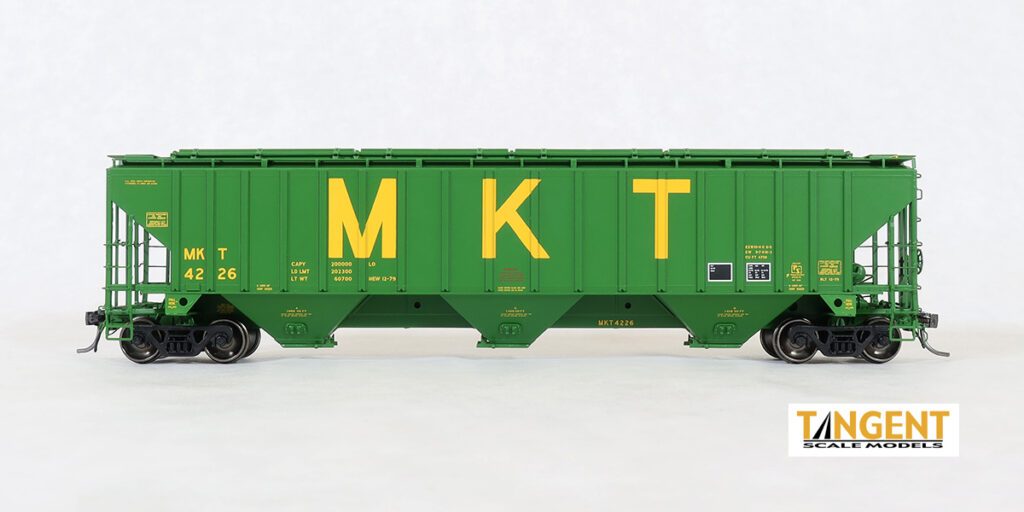 MKT “Original 12-1979″ PS4750 Covered Hopper - Tangent Scale Models