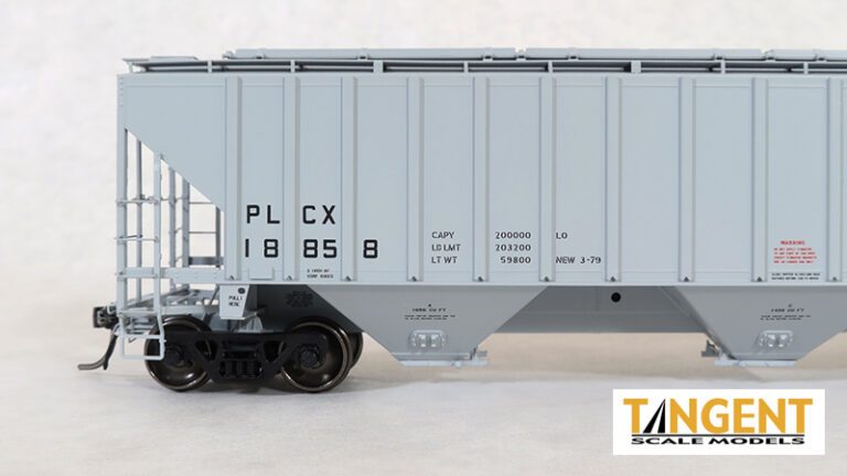 SOLD OUT: PLCX "Gray Lease 3-1979" PS4750 Covered Hopper - Tangent ...