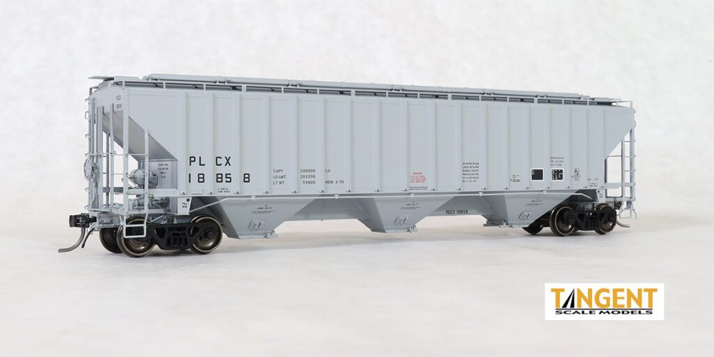 SOLD OUT: PLCX "Gray Lease 3-1979" PS4750 Covered Hopper - Tangent ...