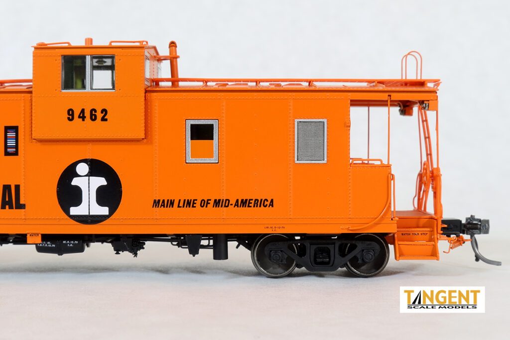 Illinois Central (IC) Original Orange Split Rail 1970 IC Centralia ...
