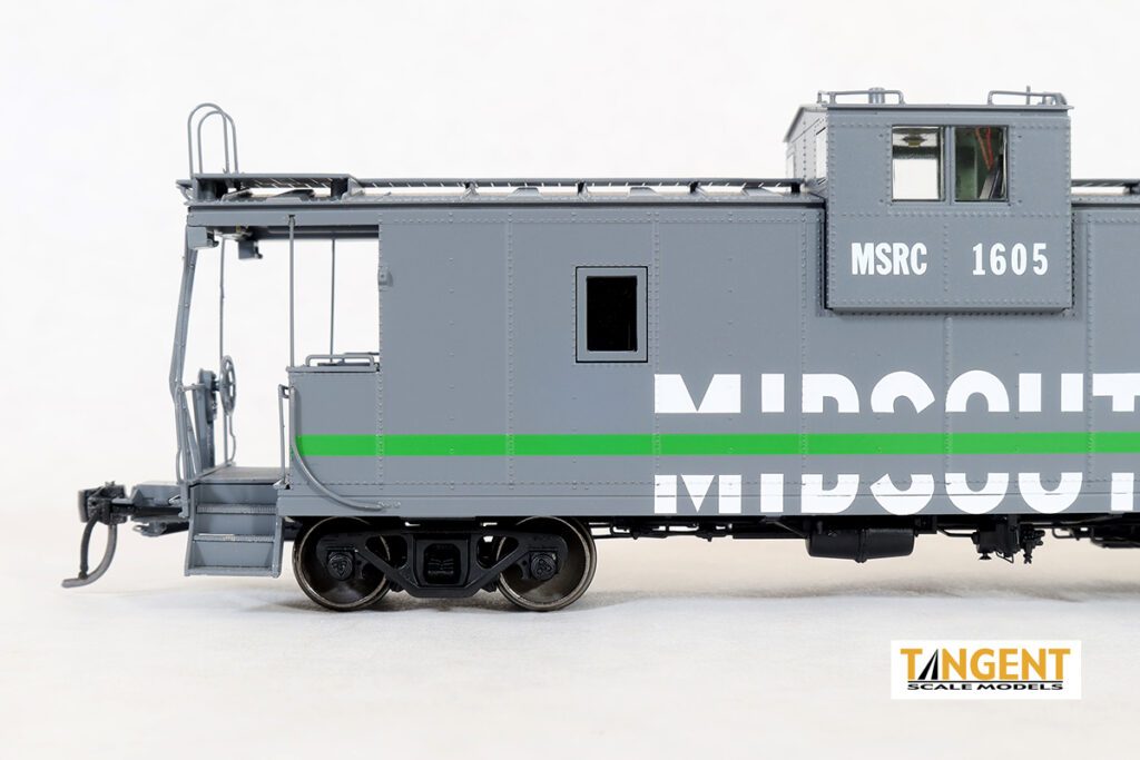 MidSouth Gray Repaint 1989+ IC Centralia Steel Wide-vision Caboose ...