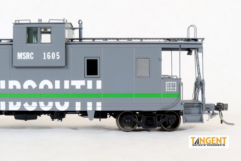 MidSouth Gray Repaint 1989+ IC Centralia Steel Wide-vision Caboose ...
