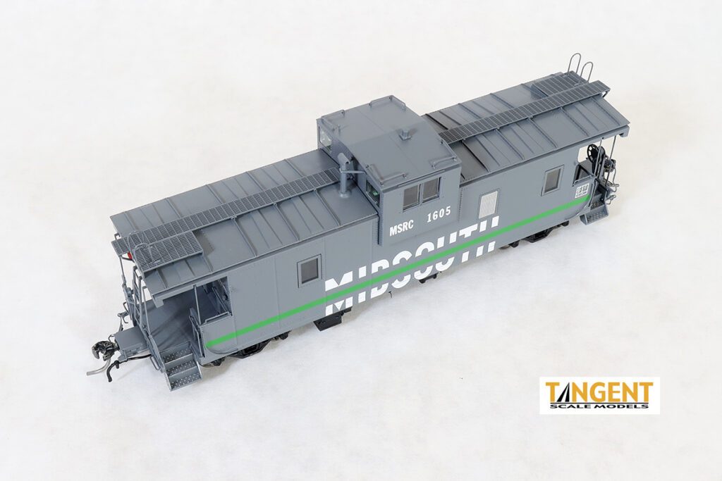 MidSouth Gray Repaint 1989+ IC Centralia Steel Wide-vision Caboose ...