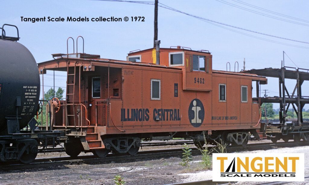 Illinois Central (IC) Original Orange Split Rail 1970 IC Centralia ...