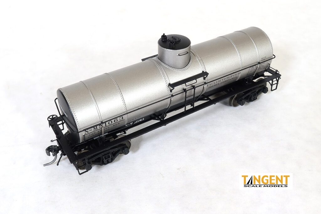 NdeM "MOW Silver" 1974+ GATC 1917-design 10000 Gal. Tank Car - Tangent Scale Models