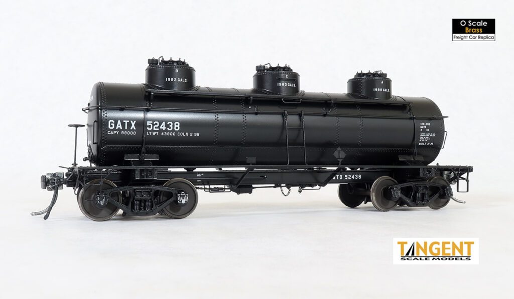 O General American 1928-Design 6000 Gallon 3-Compartment Tank Car ...