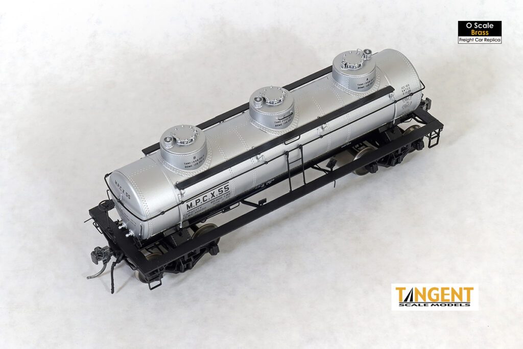 Proto-48 MPCX "Silver and Black 1935" GA 6,000 Gal 3-Compartment Tank ...