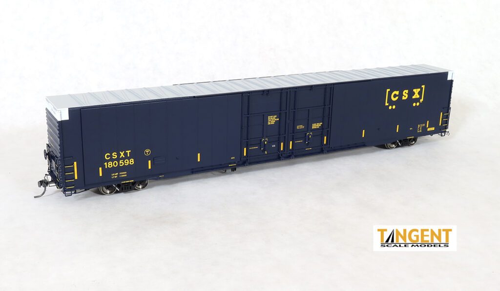 CSXT "Boxcar Scheme 2019+" Greenville 86' Double Plug Door Box Car - Tangent Scale Models