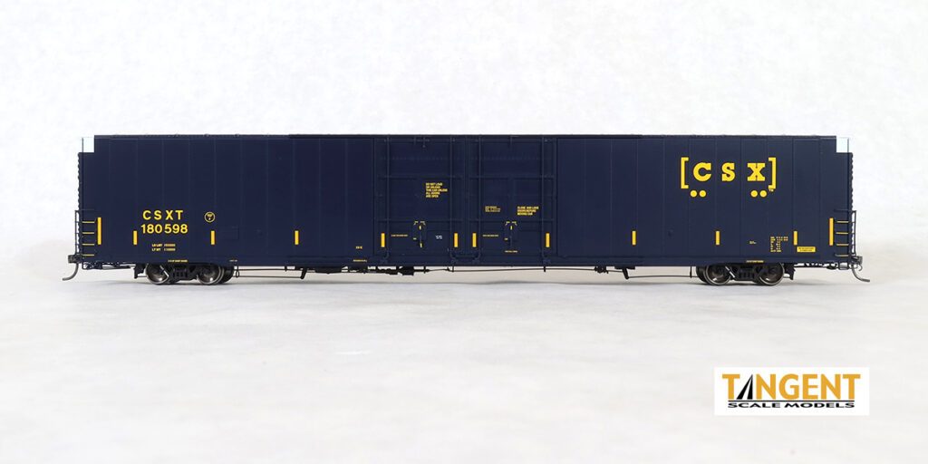 CSXT "Boxcar Scheme 2019+" Greenville 86' Double Plug Door Box Car - Tangent Scale Models