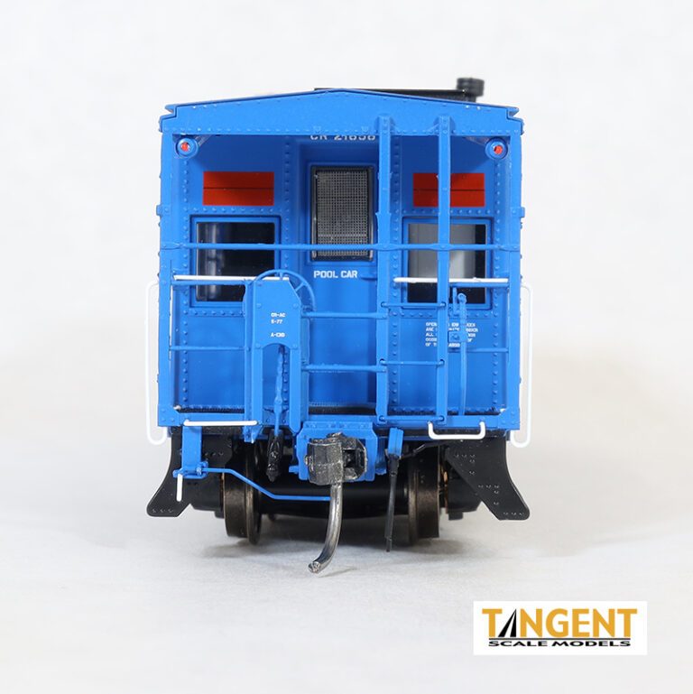 Conrail (CR) N7 Blue Repaint 1977+ DSI/SLCC Bay Window Caboose ...