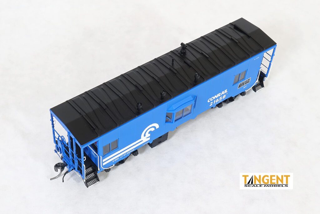 Conrail (CR) N7 Blue Repaint 1977+ DSI/SLCC Bay Window Caboose ...