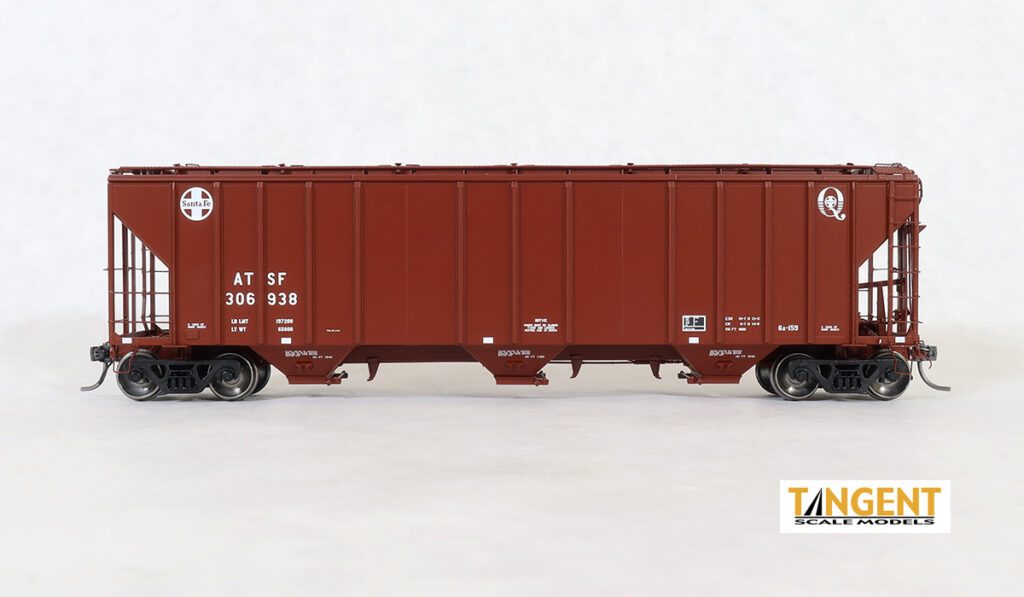 ATSF "Quality Repaint 1991" GATC 4500 Covered Hopper - Tangent Scale Models