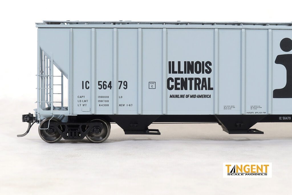 Illinois Central (IC) "Delivery Gray 1-1967" General American 4700 ...