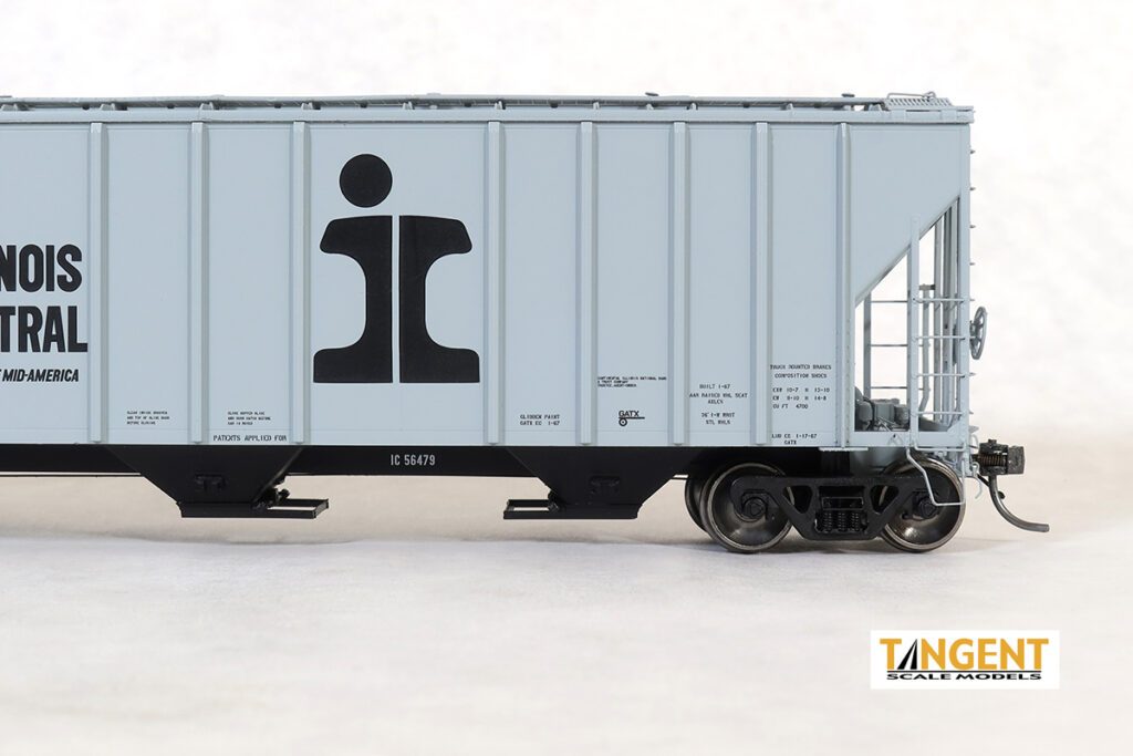 Illinois Central (IC) "Delivery Gray 1-1967" General American 4700 ...