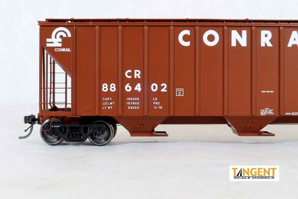 Conrail (CR) 959H "Repaint 1976" DSI 4700 Covered Hopper - Tangent ...