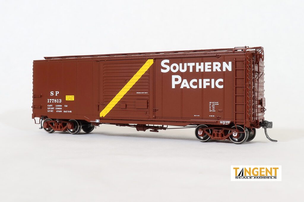 Southern Pacific (SP) Brown Repaint 1965+ SP 40' Boxcar Rebuild w/ 10 ...