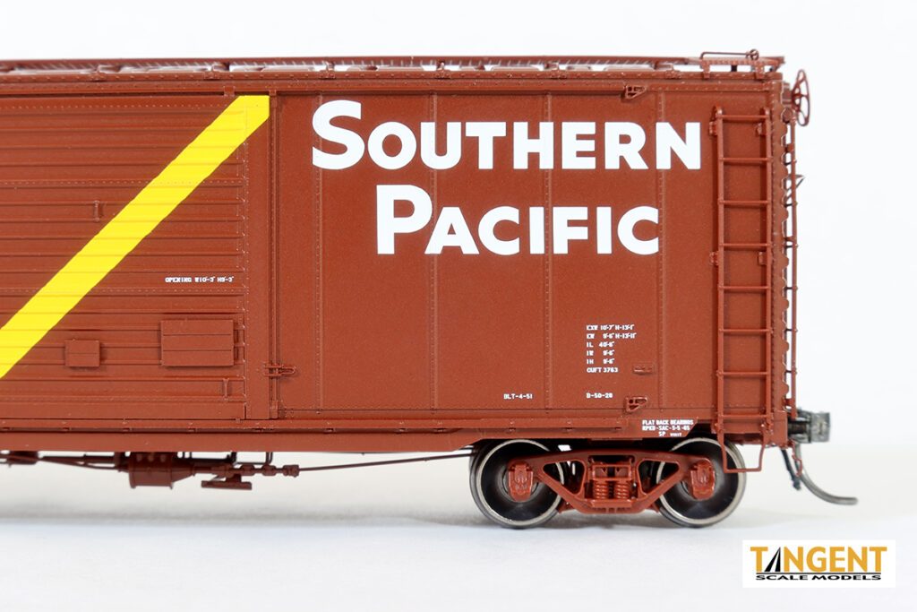 Southern Pacific (SP) Brown Repaint 1965+ SP 40' Boxcar Rebuild w/ 10 ...