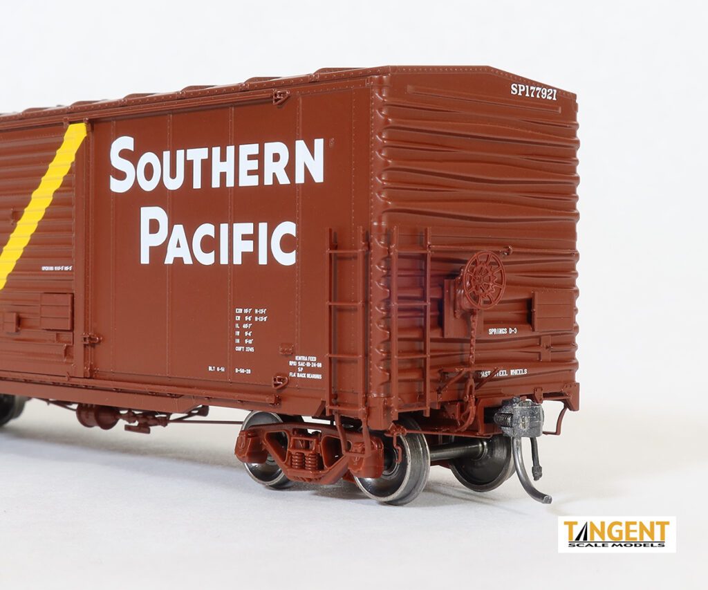 Southern Pacific (SP) Brown Repaint 1968+ SP 40' Boxcar Rebuild w/ 10 ...