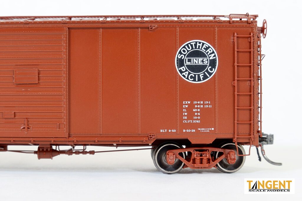 Southern Pacific (SP) Brown B-50-28 "Delivery 1950+" Pullman Standard ...