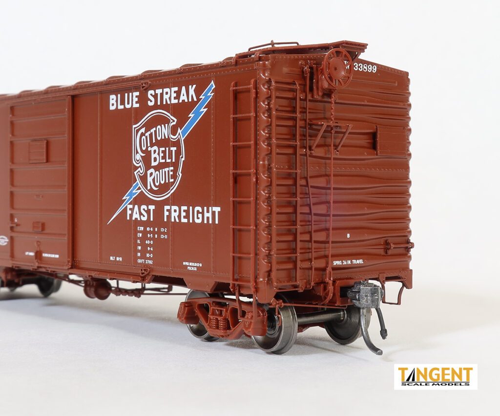 St. Louis Southwest (SSW) Brown "Delivery 1951+" Pullman Standard 40 ...