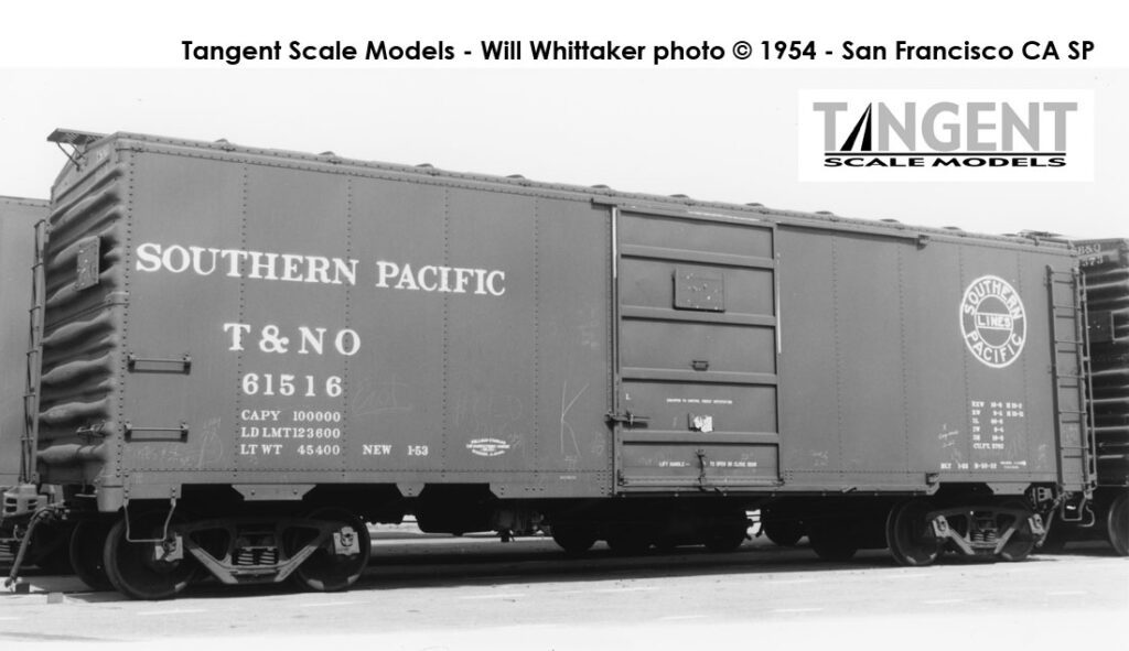 Southern Pacific (SP) T&NO Brown B-50-32 Delivery 1953+ Pullman ...
