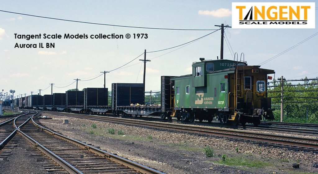 NP/SP&S/BN ICC Wide Vision Caboose | Tangent Scale Models