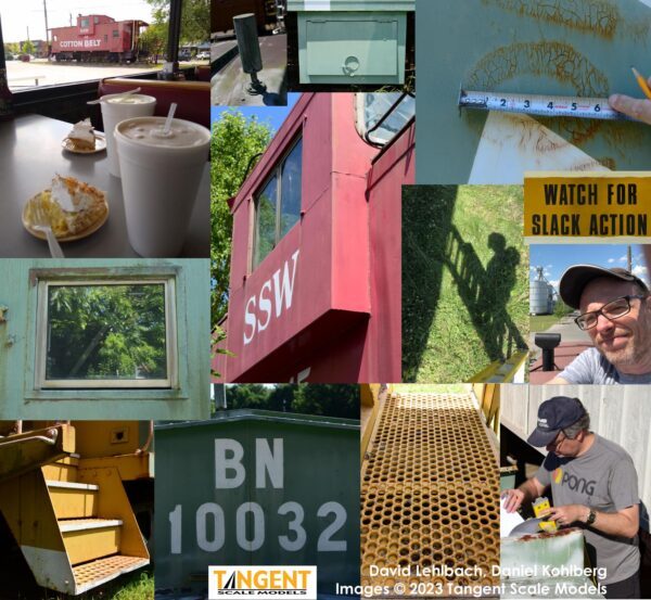 NP/SP&S/BN ICC Wide Vision Caboose | Tangent Scale Models