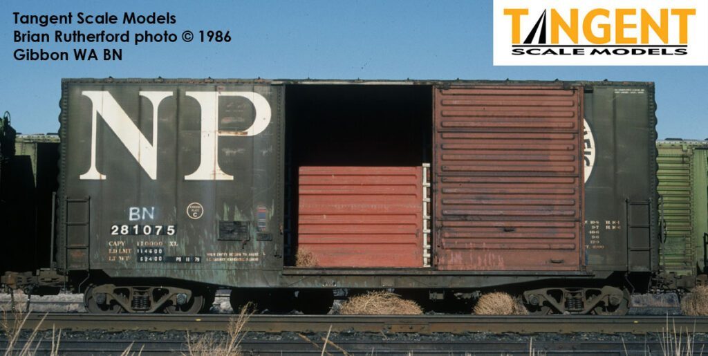 Pullman-Standard PS-1 40' Mini-Hy Cube Boxcar - Tangent Scale Models