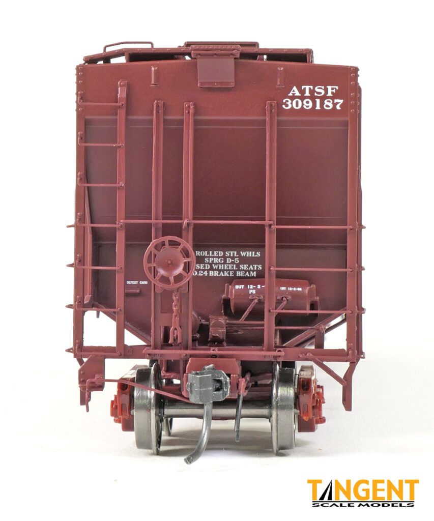 Atchison, Topeka and Santa Fe (ATSF) "Delivery 12-1966" PS4427 "High ...