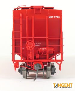 Missouri–Kansas–Texas (MKT) "Delivery Red 4-1968" PS4427 "High Side ...