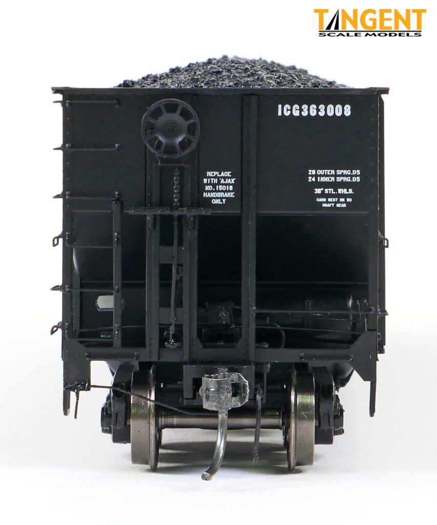 SOLD OUT: Illinois Central Gulf (ICG) "Delivery Black 1972" IC Centralia Shops 3834CuFt Quad ...