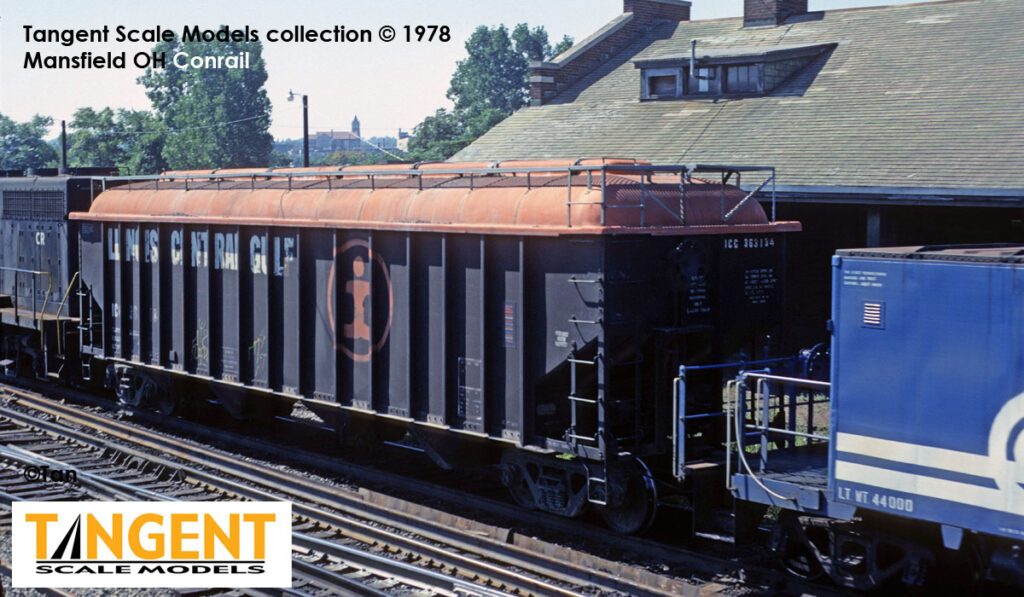 IC/ICG Centralia Shops 3834cf Quad Coal Hopper | Tangent Scale Models