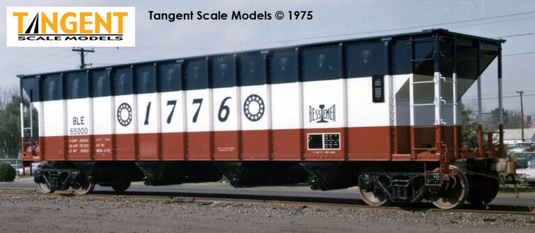 SOLD OUT: Bessemer and Lake Erie (BLE) "Delivery Bicentennial 11-1975 ...