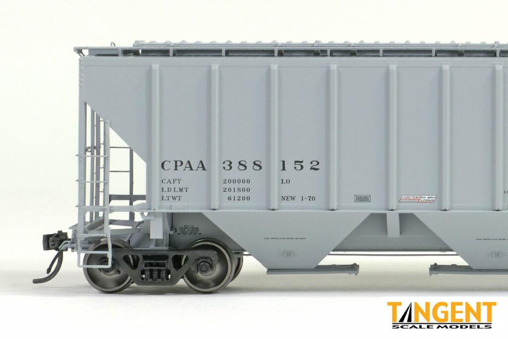 Canadian Pacific (CPAA) "NA Delivery 1-1970" PS4427 "High Side" Covered ...