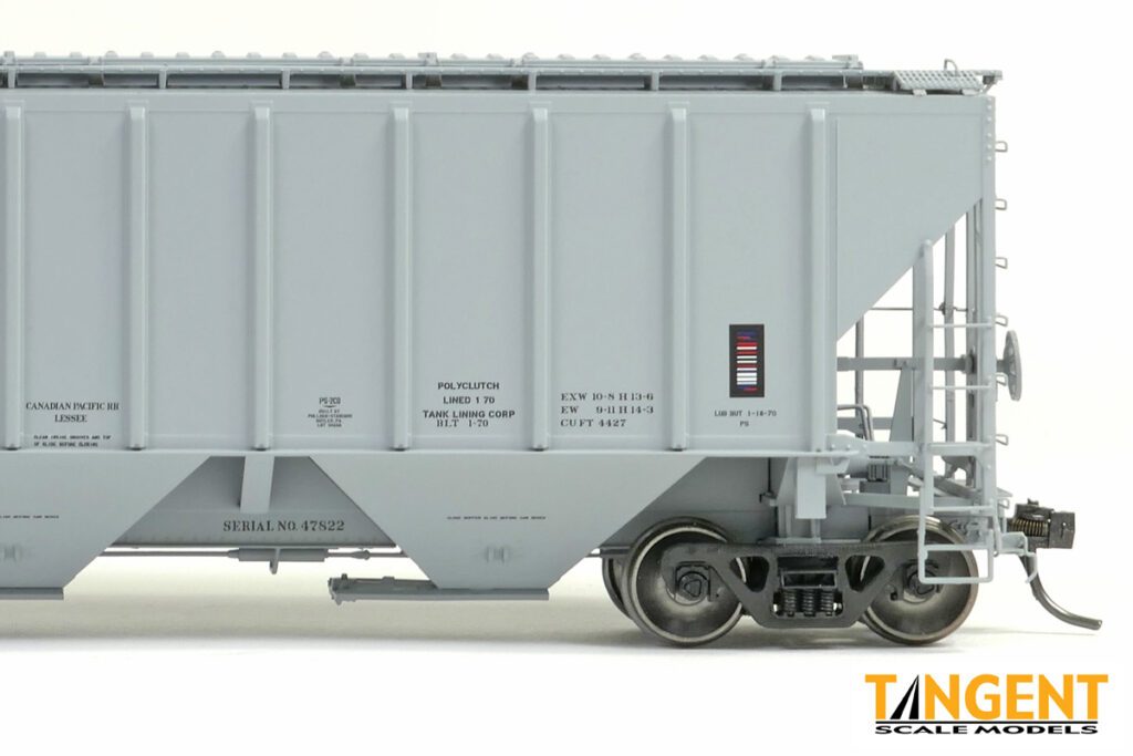 Canadian Pacific (CPAA) "NA Delivery 1-1970" PS4427 "High Side" Covered ...
