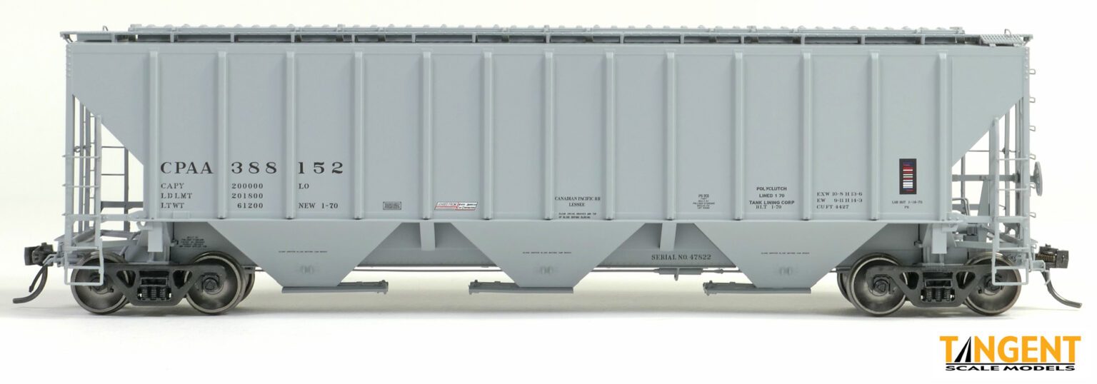 Canadian Pacific (CPAA) "NA Delivery 1-1970" PS4427 "High Side" Covered ...