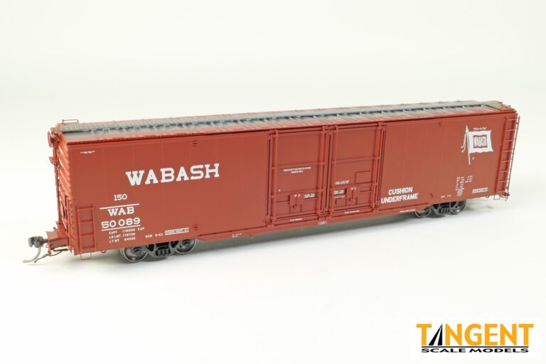 Wabash (WAB) "Delivery Red 9-1963" Greenville 6,000CuFt 60' Double Door ...